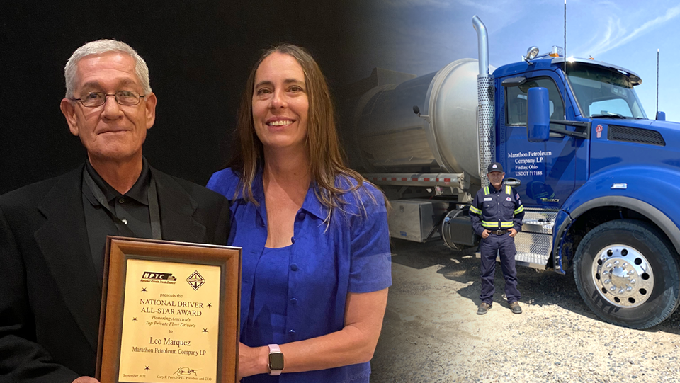 Marathon Petroleum truck driver named National All-Star